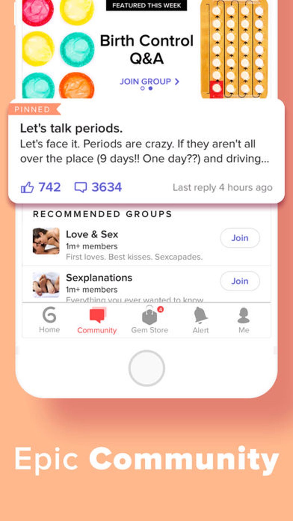 Period Tracker App - Eve for iPhone - Download